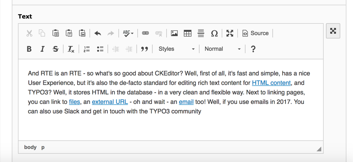 TYPO3 • Sortie de la release 8.5